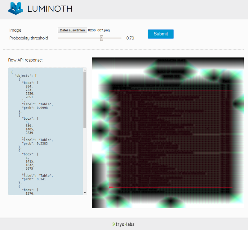 Table Detection using Deep Learning – Christian Beckmann